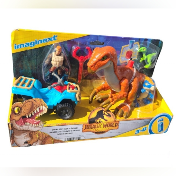 Imaginext | Toys | Imaginext Jurassic World Dominion Dinosaur Scout Toy ...